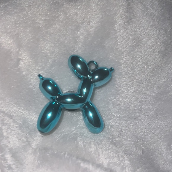 KAWS | Accessories | Kaws Teal Metallic Balloon Dog Croc Charm | Poshmark